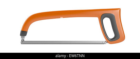 Hacksaw isolated on white background - 3d render Stock Photo - Alamy
