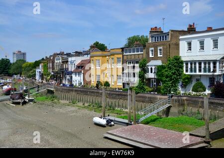 Lower Mall Hammersmith London England Stock Photo - Alamy