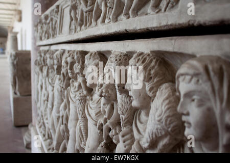 Roman high relief sculpture, National Archaeological Museum, Naples ...