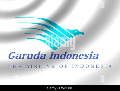 Garuda Indonesia Airlines logo icon flag emblem sign symbol Stock Photo ...