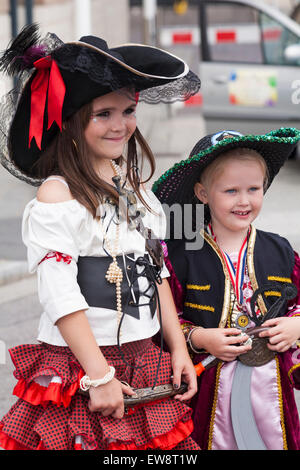 Children dressed as pirates at Harry Paye Day, Poole in June Credit ...