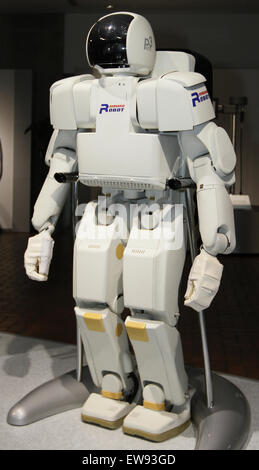 The Honda ASIMO, a humanoid robot, is displayed at the 2011 Tokyo Motor ...