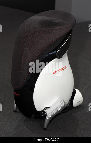 The Honda Uni-Cub, a personal transportation device, are introduces at ...