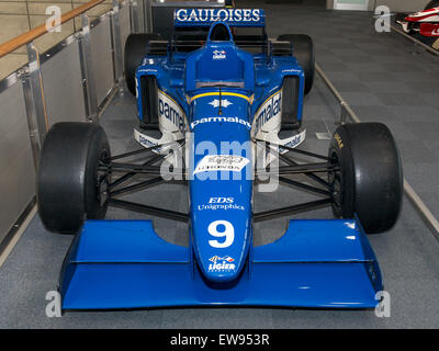 The Ligier JS43, displayed at the Honda Collection Hall, showcases a ...