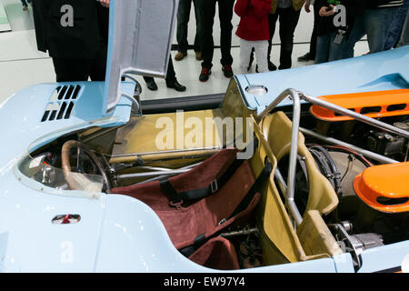 Porsche 908-3 Spyder cockpit Porsche Museum Stock Photo - Alamy