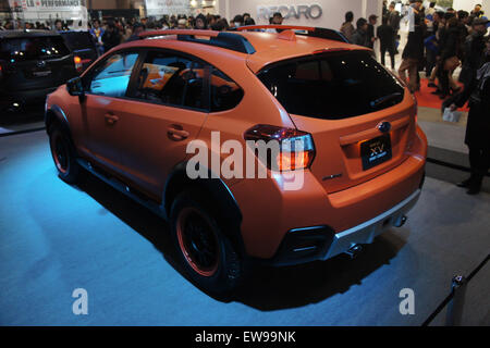 The Subaru XV Sport Concept was showcased at the 2013 Tokyo Auto Salon ...