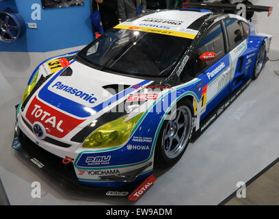 The 2012 Toyota Prius GT300 showcased at the Tokyo Auto Salon features ...