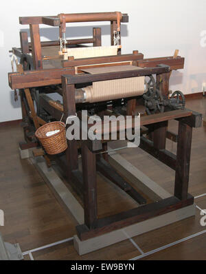 A weaving loom of the 19th century in the Museum of Local History in ...