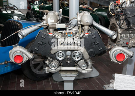 Ford-Cosworth GBA engine front-left National Motor Museum, Beaulieu ...