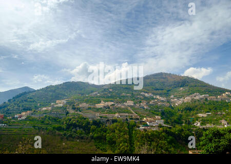 Italy, Campania, Bomerano, Amalfi coast listed as World Heritage by ...