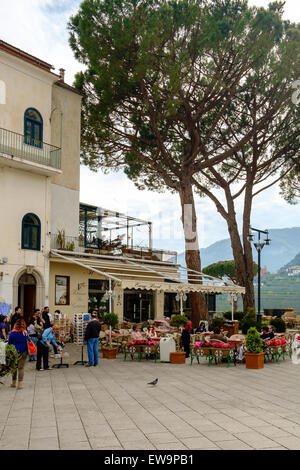 Pasta restaurant in Ravello, Italy Stock Photo - Alamy