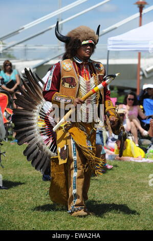 Winnipeg, Manitoba, Canada. 20th June, 2015. Native American people ...