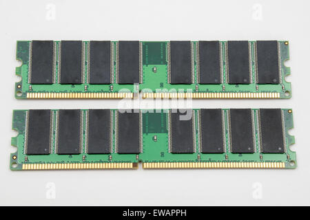 Computer memory isolated on white Stock Photo - Alamy