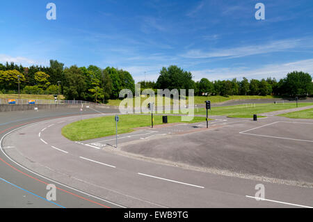 Maindy Stadium Cycle Track and mock street for learner drivers, Cardiff ...