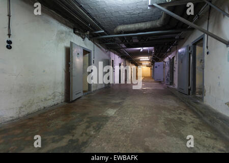 Prison cell at Stasi prison, Hohenschönhausen Memorial, Berlin, Germany ...