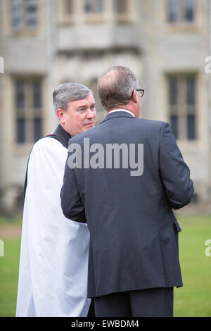 Cardiff, UK. 22nd June, 2015. The Lord Mayor of Cardiff, the Lord Stock ...