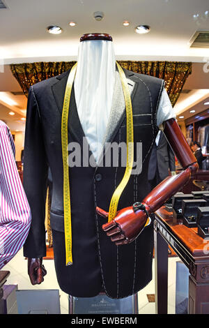 Custom Tailor tailored suits shirts Shanghai China Chinese Stock Photo ...