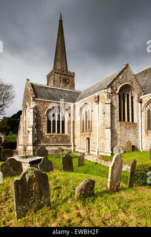 All Saints church, Holbeton, Devon Stock Photo: 35052015 - Alamy