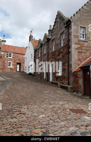 Buildings near the harbour in Crail, Fife, Scotland Stock Photo - Alamy