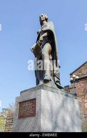 Statue Of Lady Wulfrun By Sir Charles Wheeler Next To St Peters ...