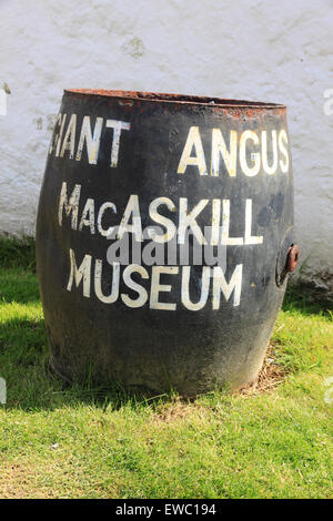 Giant Angus MacAskill Museum; Dunvegan; Isle of Skye; Scotland Stock ...
