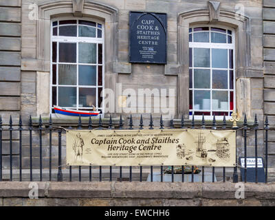 The Captain Cook Museum Staithes North Yorkshire Stock Photo - Alamy