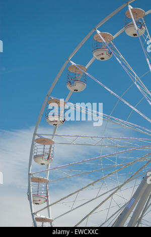 Big Wheel pods against a vivid blue sky Stock Photo - Alamy