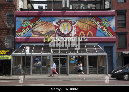 McDonalds Restaurant, Manhattan, New York City, United States of ...