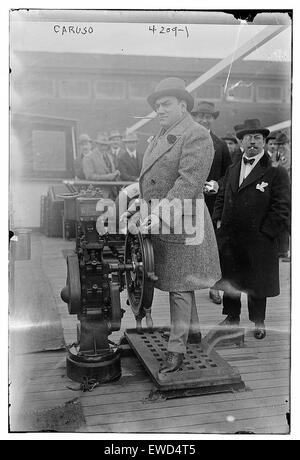 This portrait of *Enrico Caruso*, one of the most famous operatic ...