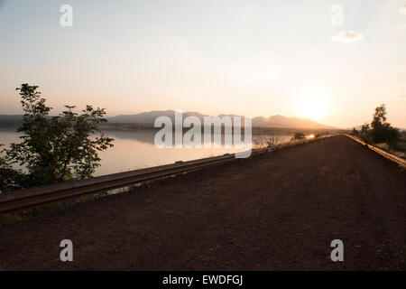 On the road, run hard, run to success Stock Photo - Alamy
