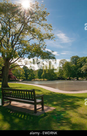 Tettenhall Paddling Pool, Tettenhall, Wolverhampton Stock Photo - Alamy