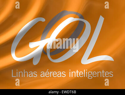 Gol Airlines logo icon symbol flag emblem sign Stock Photo - Alamy