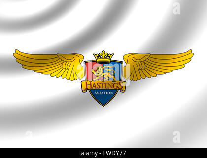 Hastings Aviation logo icon flag symbol emblem sign Stock Photo - Alamy