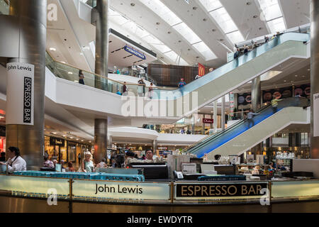 Interior of West Quay shopping centre in Southampton UK Stock Photo - Alamy