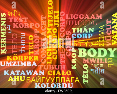 Body Language, word cloud concept on white background Stock Photo - Alamy