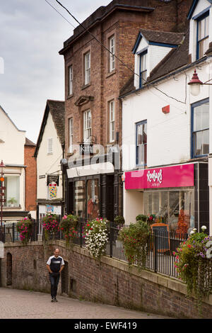 The Cartway, Bridgnorth Stock Photo - Alamy