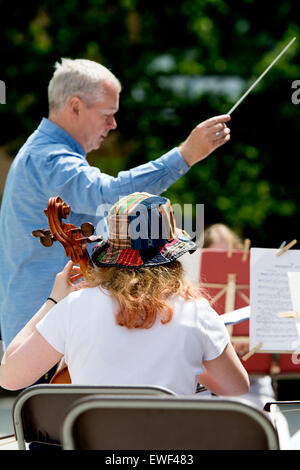 The University of Warwick String Orchestra, UK Stock Photo - Alamy