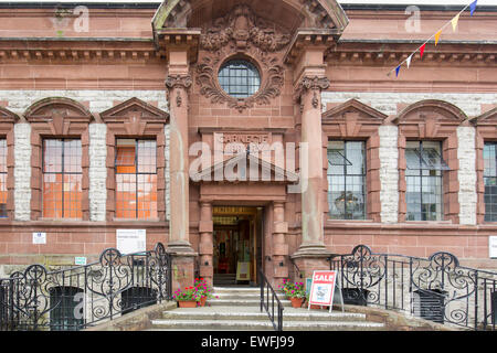 Kendal public Library Cumbria a Carnegie Library Stock Photo - Alamy