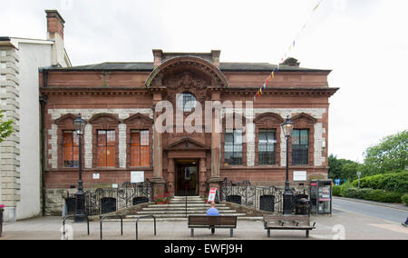 Kendal public Library Cumbria a Carnegie Library Stock Photo - Alamy