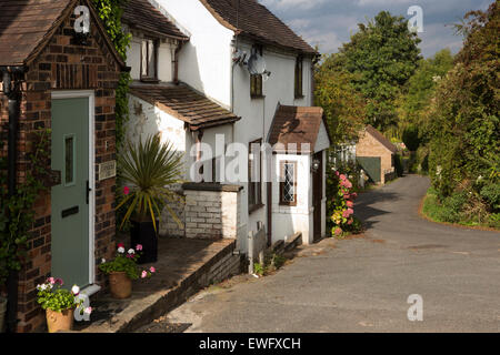 UK, England, Shropshire, Broseley, The Jitties, The old Church mission ...