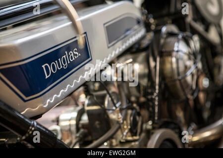 Douglas classic motorcycle trademark insignia Stock Photo - Alamy