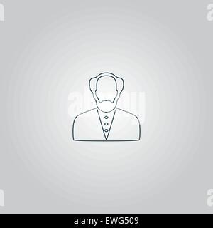 Chemistry science man icon, simple style Stock Vector Image & Art - Alamy