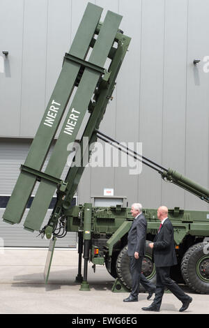 Schrobenhausen, Germany. 25th June, 2015. The MEADS-based tactical air ...