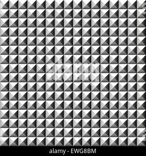 Studded pointed pattern, background. Seamlessly tileable, vector Stock ...