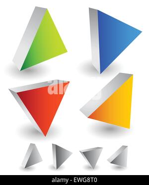 3d Arrow pointing up and sideways red color. Realistic 3d render In ...