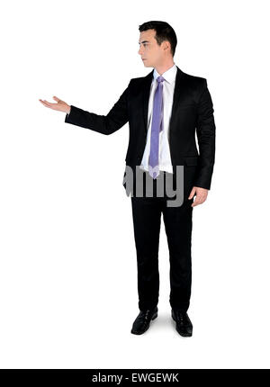 Man indicating something Stock Photo - Alamy