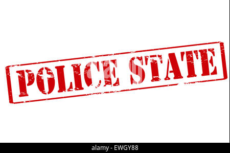 Rubber stamp with text for police inside, vector illustration Stock ...