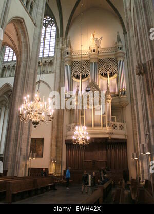 Main nave of Gothic Dom St. Mauritius und Katharina (Cathedral of ...