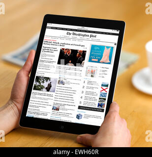 The Washington Post online edition Stock Photo - Alamy