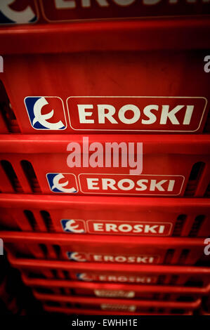 Eroski Super Market Stock Photo - Alamy